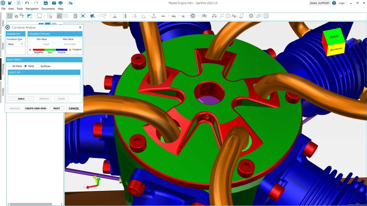 Novidades de SpinFire 2025: mais controlo ao importar CAD, melhor compatibilidade e análise mais ...